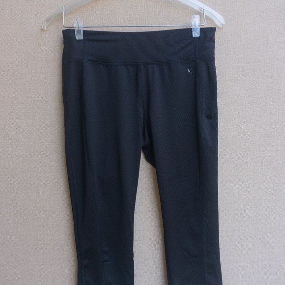 Danskin Now | Pants & Jumpsuits | Danskin Now Black Cropped Capri ...